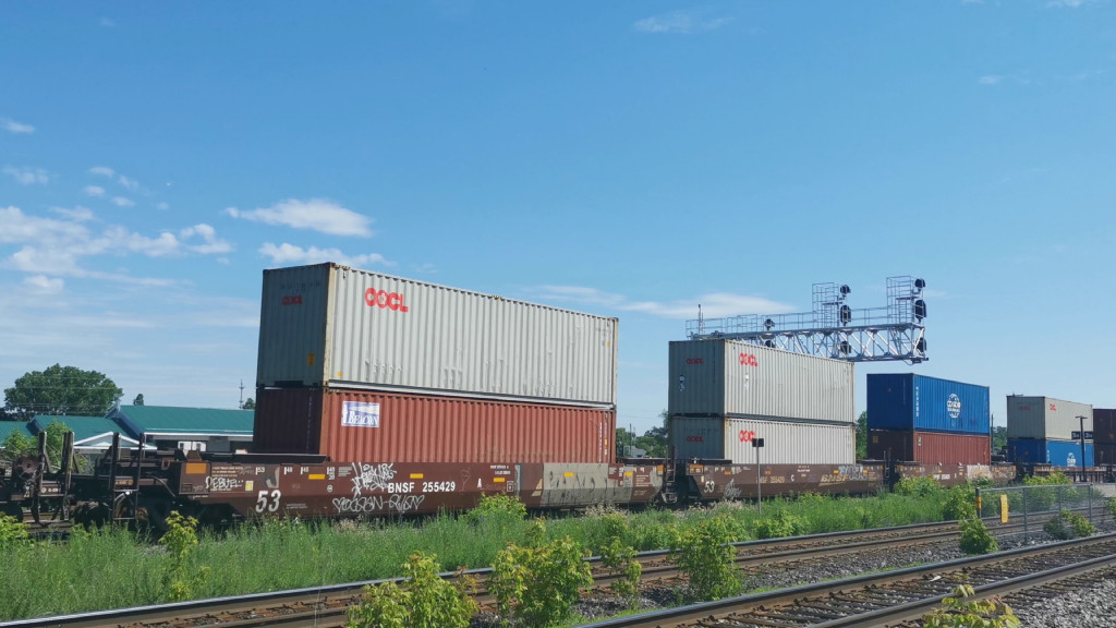 BNSF 255429 (Triple Well Car Altogther)